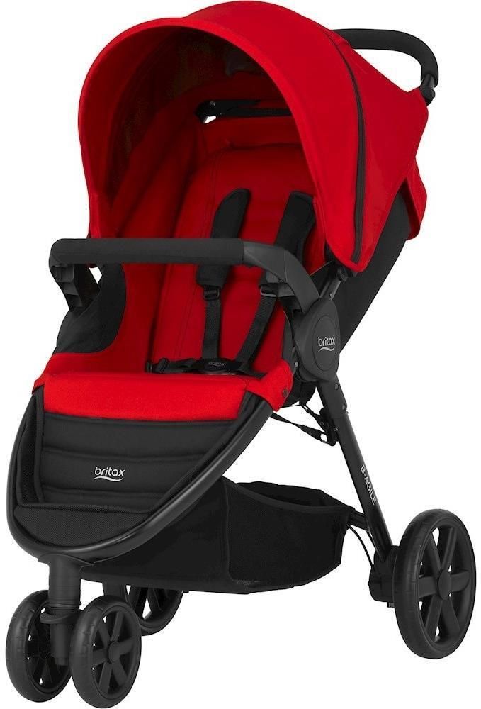 Wózek Britax & Romer B-Agile 3 Flame Red Spacerowy - Ceny i opinie ...