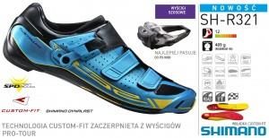 Shimano Spd Sh-R321 Niebieski - Ceny i opinie - Ceneo.pl