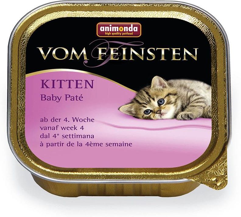 Karma Animonda Vom Feinsten Kitten Baby Pate 32x100g - Ceny i opinie - Ceneo.pl