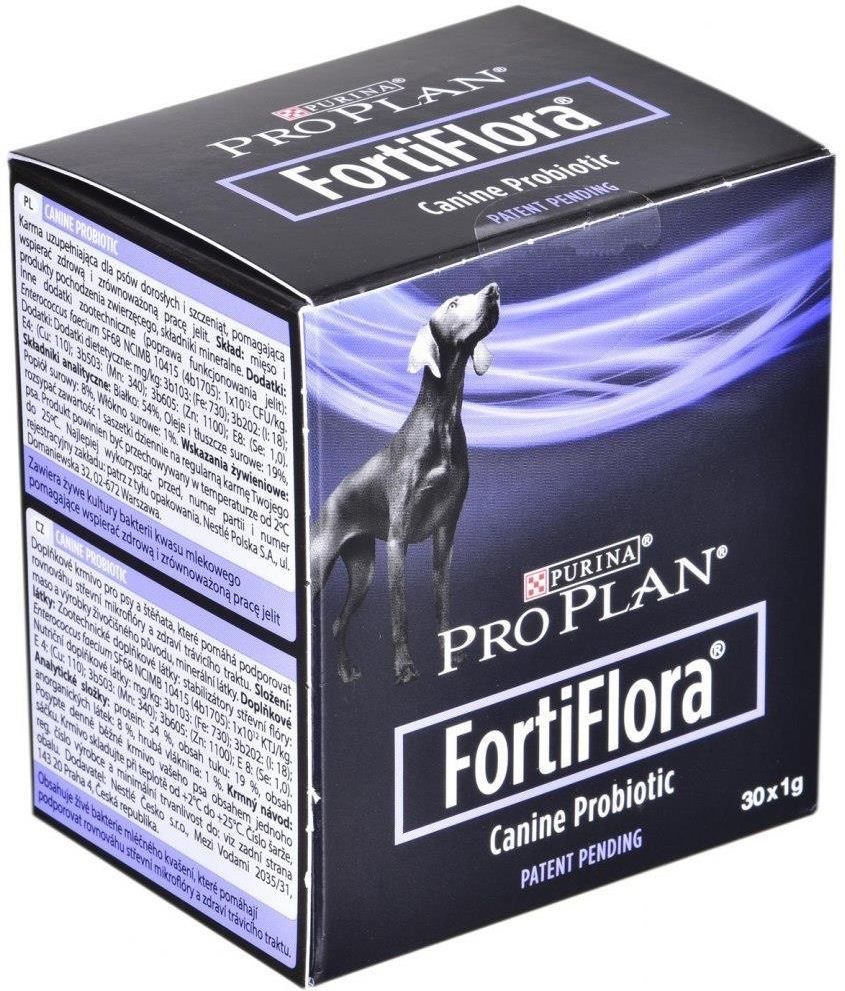 Karma Purina Pro Plan Canine Fortiflora Probiotyk Dla Psa Pudełko 30X1G - Ceny i opinie - Ceneo.pl