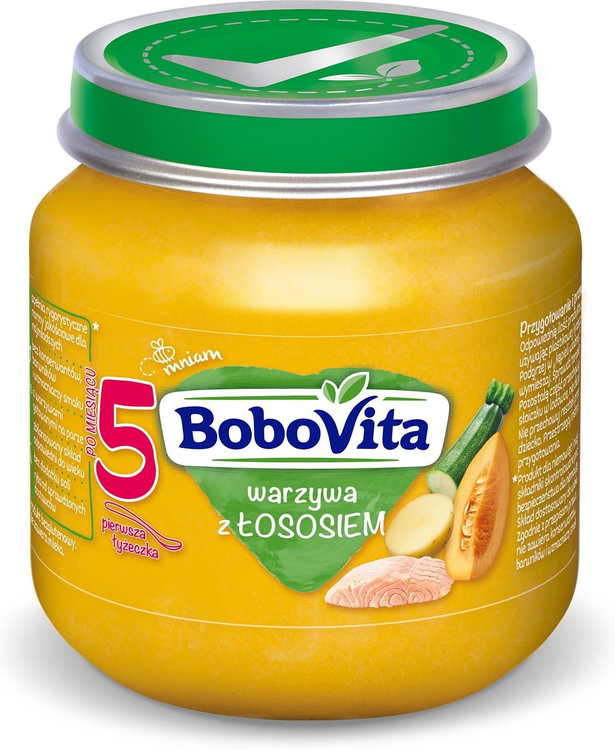 Bobovita Warzywa Z Łososiem Po 5 Miesiącu 125G - Ceny i opinie - Ceneo.pl
