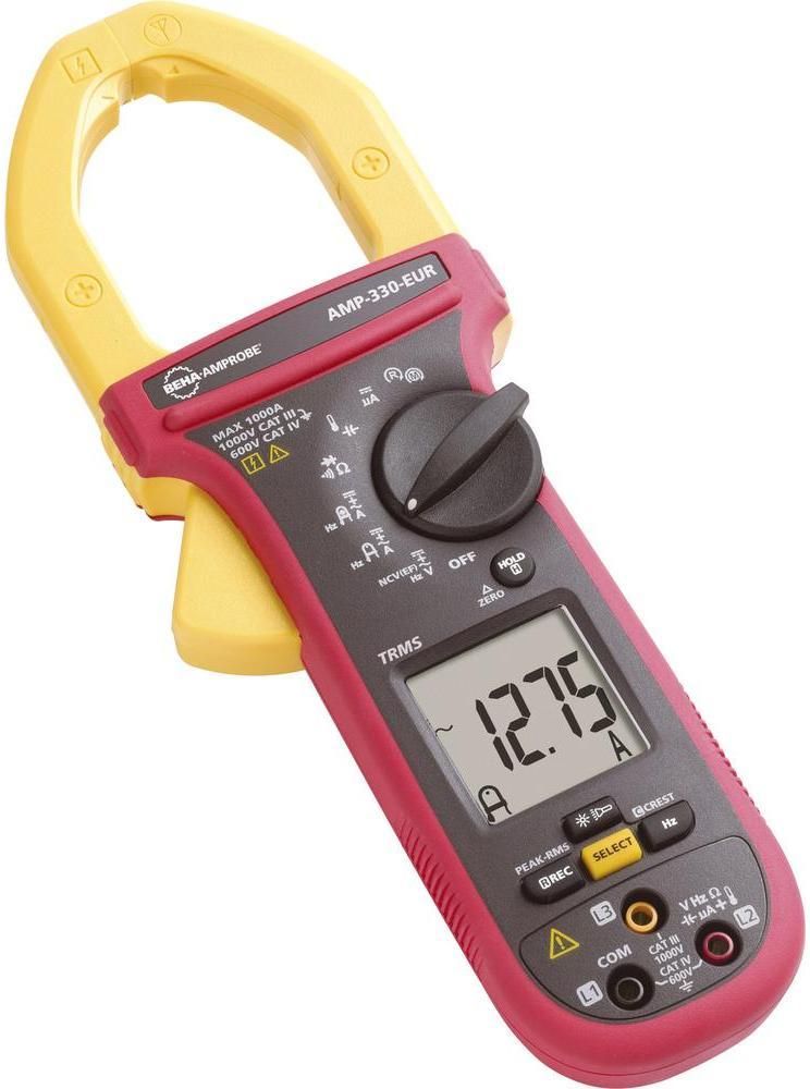 Beha Amprobe Miernik cęgowy CAT IV 600 V CAT III 1000 V 4560626 ...