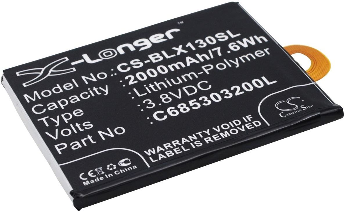 Bateria Cameron Sino Blu Win Jr LTE / C685303200L 2000mAh 7.60Wh Li-Polymer 3.8V (csblx130sl ...