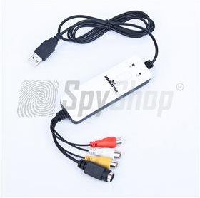 Spy Shop Przejściówka Usb Audio-Video Grabber - Przechwytywanie Nagrań ...
