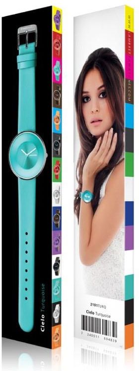 Zegarek Lambretta, damski, niebieski, model Cielo Turquoise - Ceneo.pl