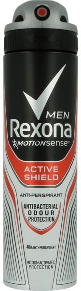 Rexona Men Spray Active Shield 150ml - Opinie i ceny na Ceneo.pl