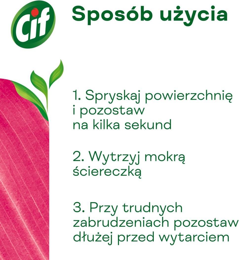 Cif Cleanboost Spray Uniwersalny z wybielaczem 750ml - Opinie i ...