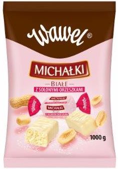 Wawel Michałki białe z solonymi orzeszkami 4x1kg - Ceny i opinie - Ceneo.pl