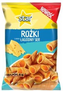 Star Chips star rożki łagodny ser 105g - Ceny i opinie - Ceneo.pl