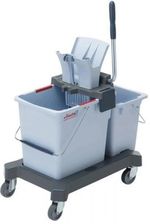 Vileda Proffesional Zestaw Mop + Dwa Wiadra Ultraspeed Pro Double ...