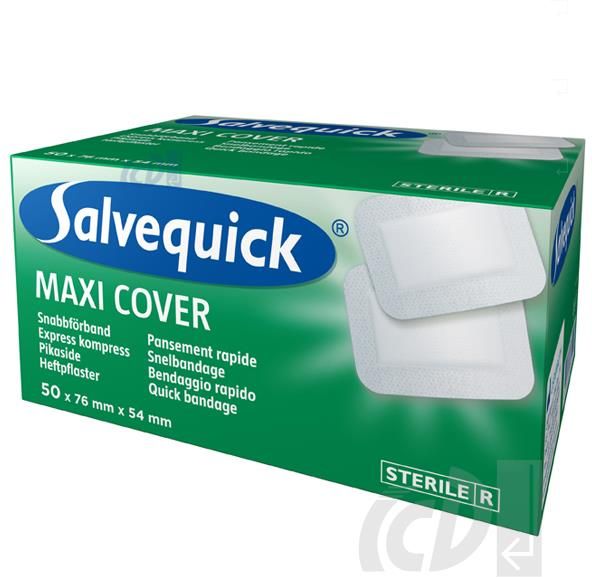 Cederroth Salvequick Plastry Maxi Cover 76x54mm 50 szt. - Opinie i ceny ...