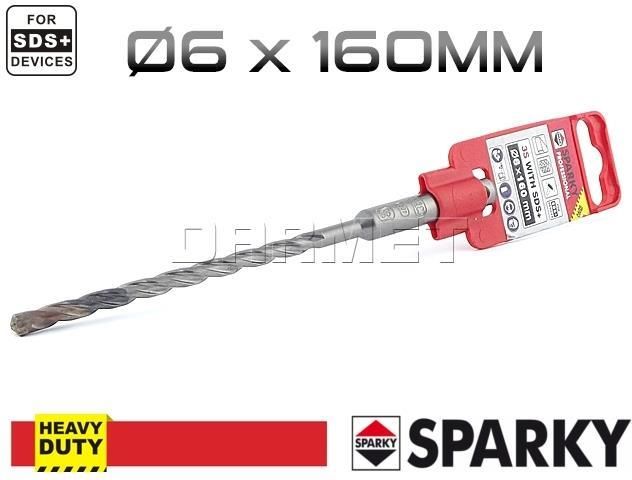 Wiertło Sparky Wiertło do betonu SDS Plus 3-piórowe 6 x 160mm 20008005900 - Opinie i ceny na ...