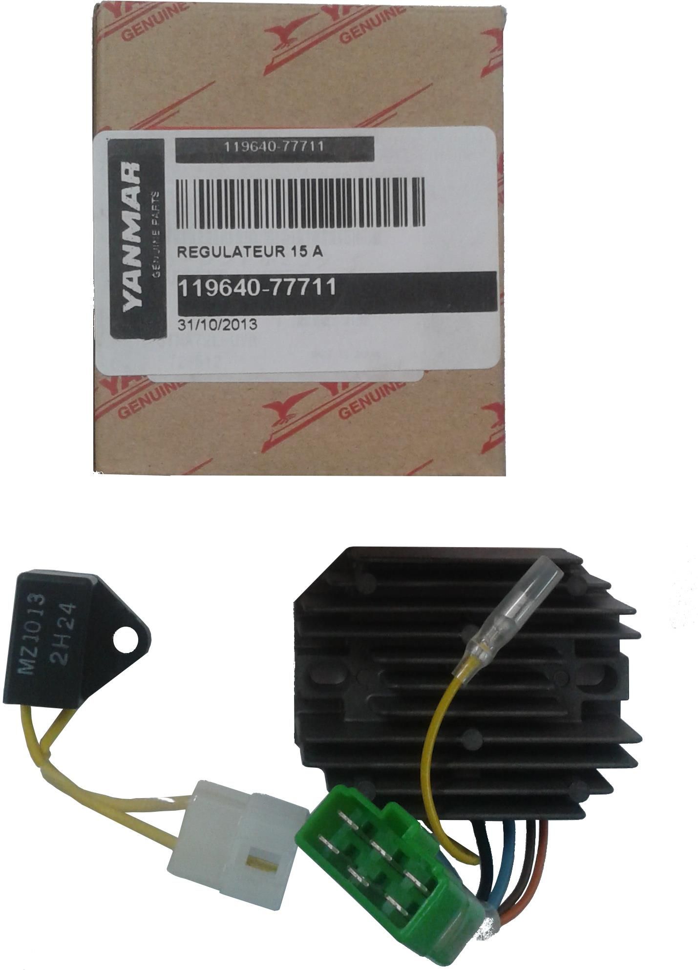 Yanmar REGULATOR NAPIĘCIA - zestaw 11964077711 - Opinie i ceny na Ceneo.pl
