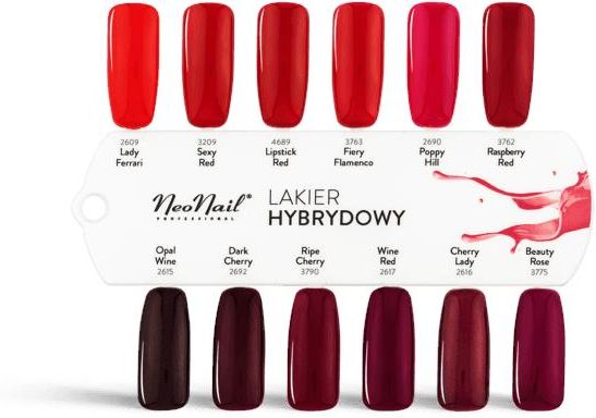 NEONAIL Lakier Hybrydowy Sexy Red 6ml - Opinie i ceny na Ceneo.pl