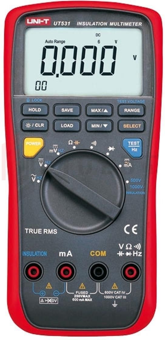 Uni-T Miernik Rezystancji Izolacji (Ut531) - - Opinie i ceny na Ceneo.pl