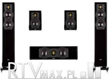 Elac FS267 + BS263 + CC261 czarny - Opinie i ceny na Ceneo.pl