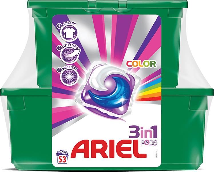 Ariel Color Kapsułki do prania jasnych tkanin 50 prań - Opinie i ...