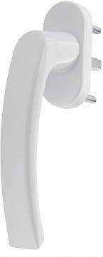 FKS Klamka okienna 1005/8/40 biała 172948 - Opinie i ceny na Ceneo.pl