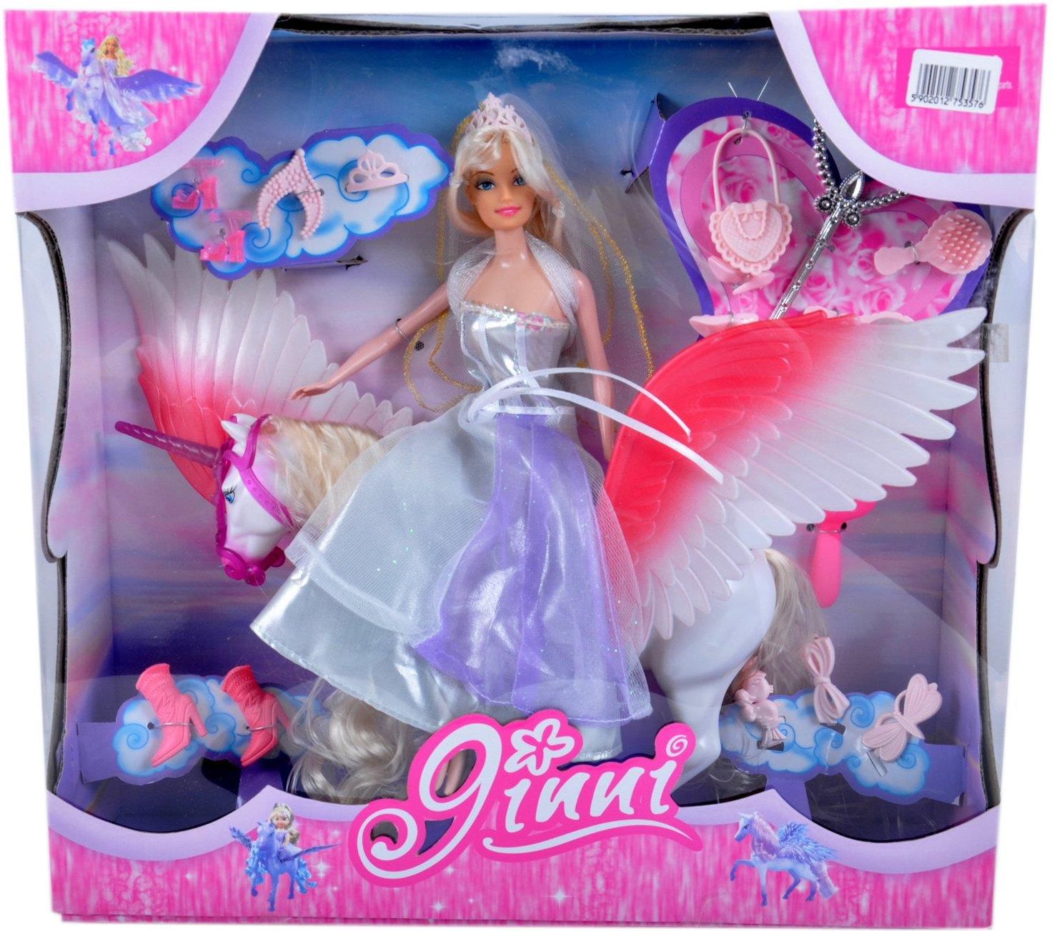 Lalka Mega Creative Ginni Lalka z jednorożcem + Akcesoria (83114 ...