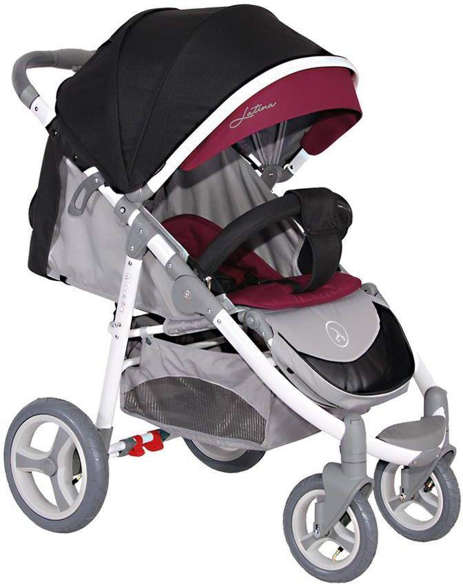 Wózek Coletto Latina 01 czarno purpurowy Spacerowy - Ceny i opinie ...