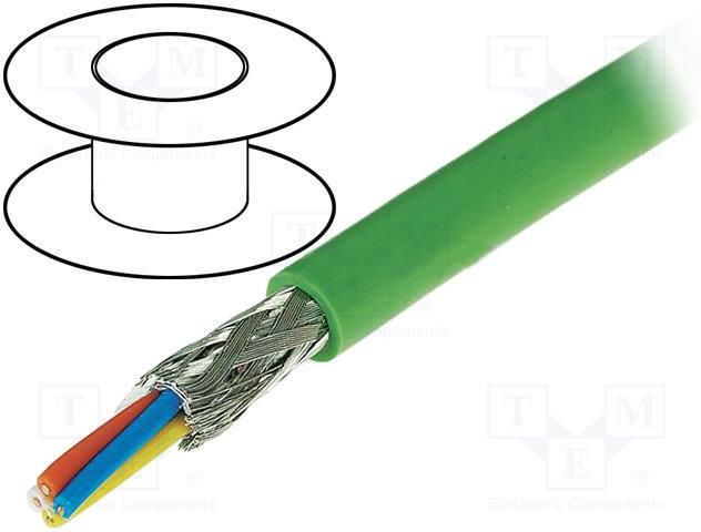 Harting Ethernet przemysłowy PROFINET 5 drut Cu 4x22AWG PVC ...