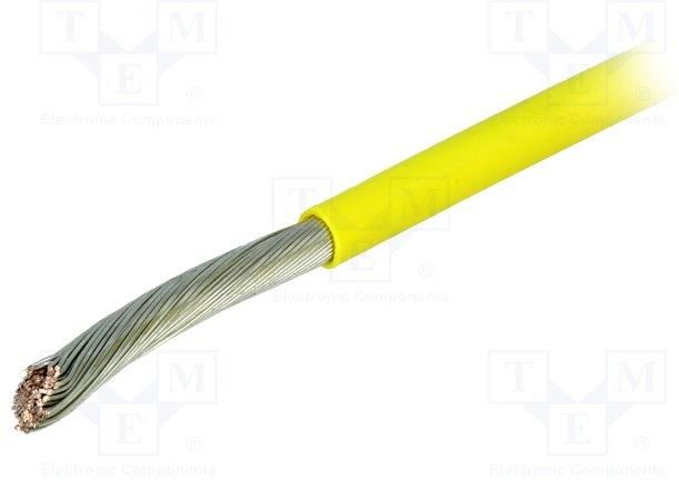 Alpha Wire EcoGen EcoWire UL AWM 11028 linka Cu 18AWG żółty [6715YL005] - Opinie i ceny na Ceneo.pl