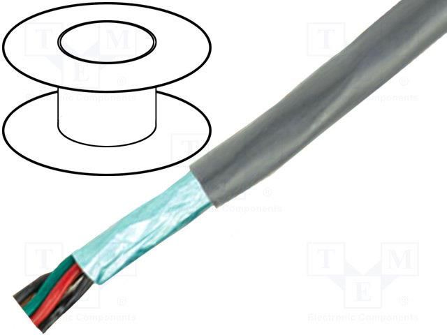 Alpha Wire linka Cu 2x20AWG szary PVC UL AWM 10002,UL AWM 2464 ...