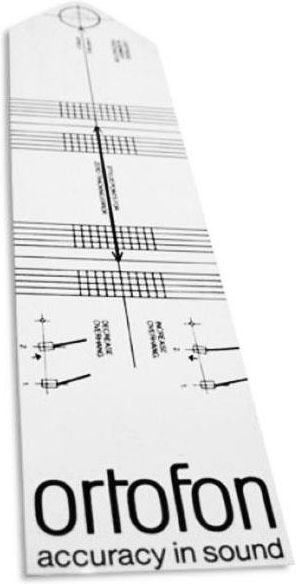 Ortofon Plansza Alignment tool-protractor - opinie i ceny na Ceneo.pl