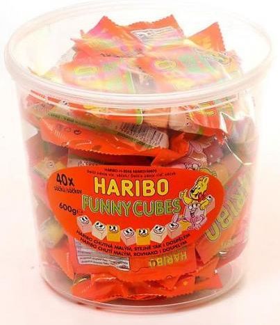 Haribo HARIBO Funny Cubes Uśmiechnięte Buźki box 40x15g - Ceny i opinie ...