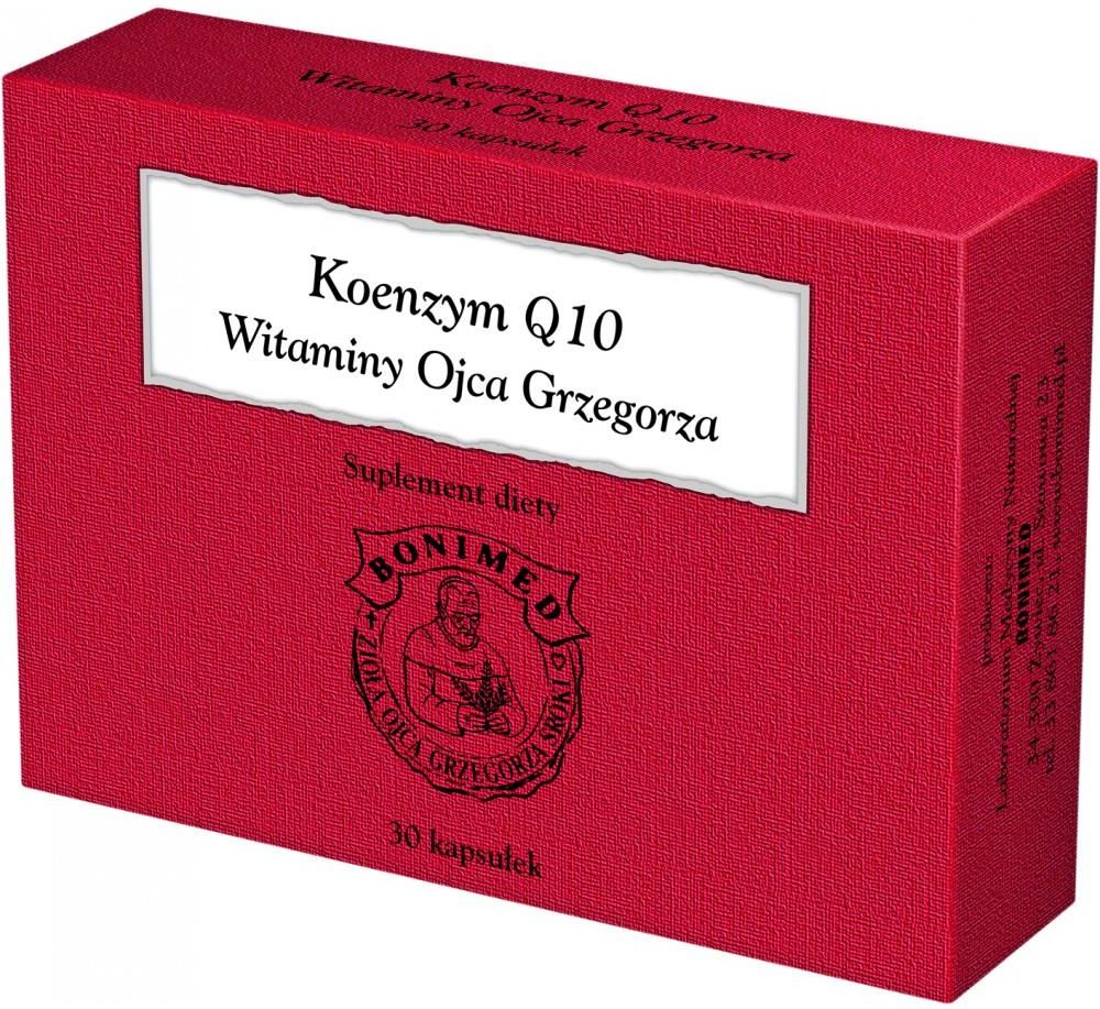 Bonimed Koenzym Q10 Witaminy Ojca Grzegorza 30kaps. - Opinie i ceny na Ceneo.pl