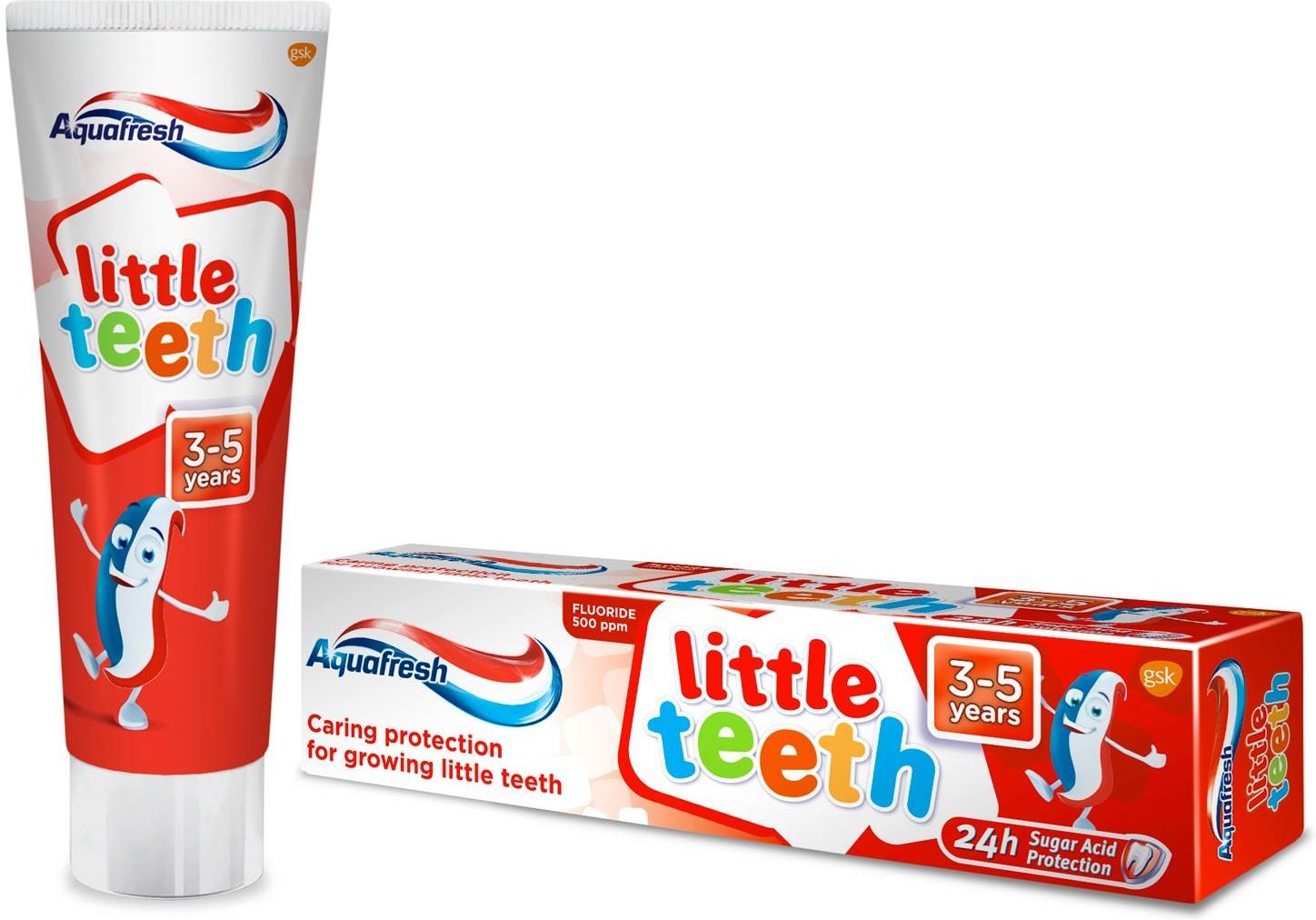 Aquafresh Little Teeth 3-5 lat 50ml - Ceny i opinie - Ceneo.pl