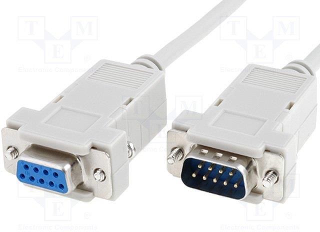 BQ Cable Kabel D-Sub 9pin gniazdo, D-Sub 9pin wtyk 1,8m (CAB09GW2S ...