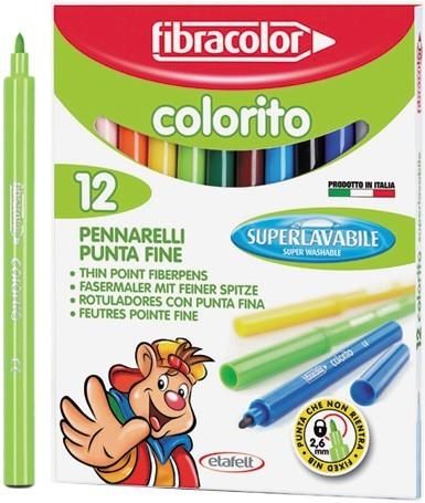 Fibracolor Pisaki Colorito X 12 - Ceny i opinie - Ceneo.pl