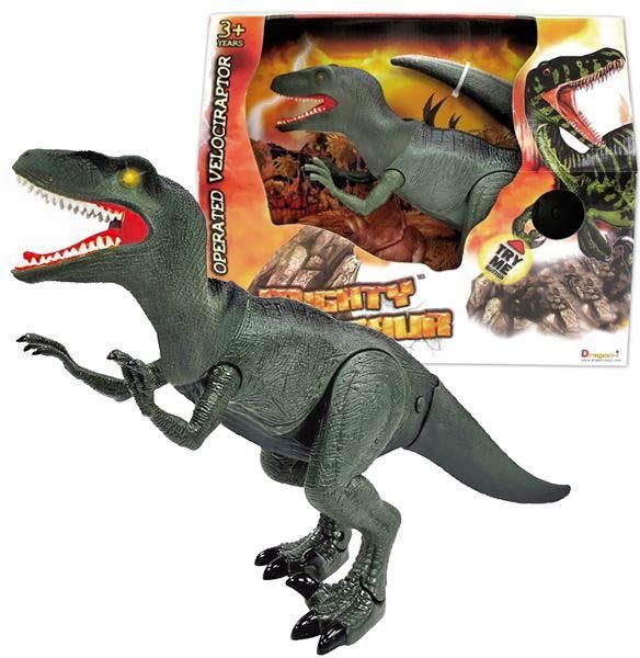 Dragon-i Toys Mighty Megasaur Chodzacy Dinozaur Velociraptor Zdalnie ...