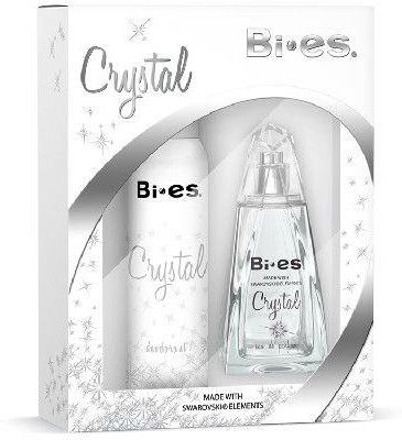 Bi-Es Crystal Woda Perfumowana 100ml + Dezodorant 150ml - Ceneo.pl