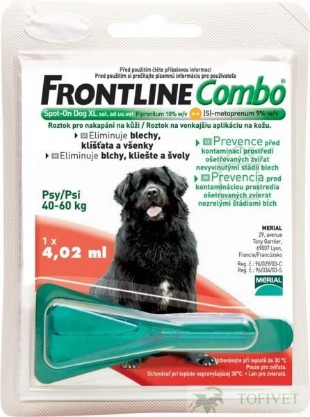 Frontline Combo Spot-On Xl 10Szt - Ceny i opinie - Ceneo.pl