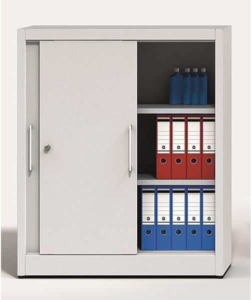 Kaiser+Kraft Szafa z przesuwnymi drzwiami z 2 półkami 1200x1000 500 ...