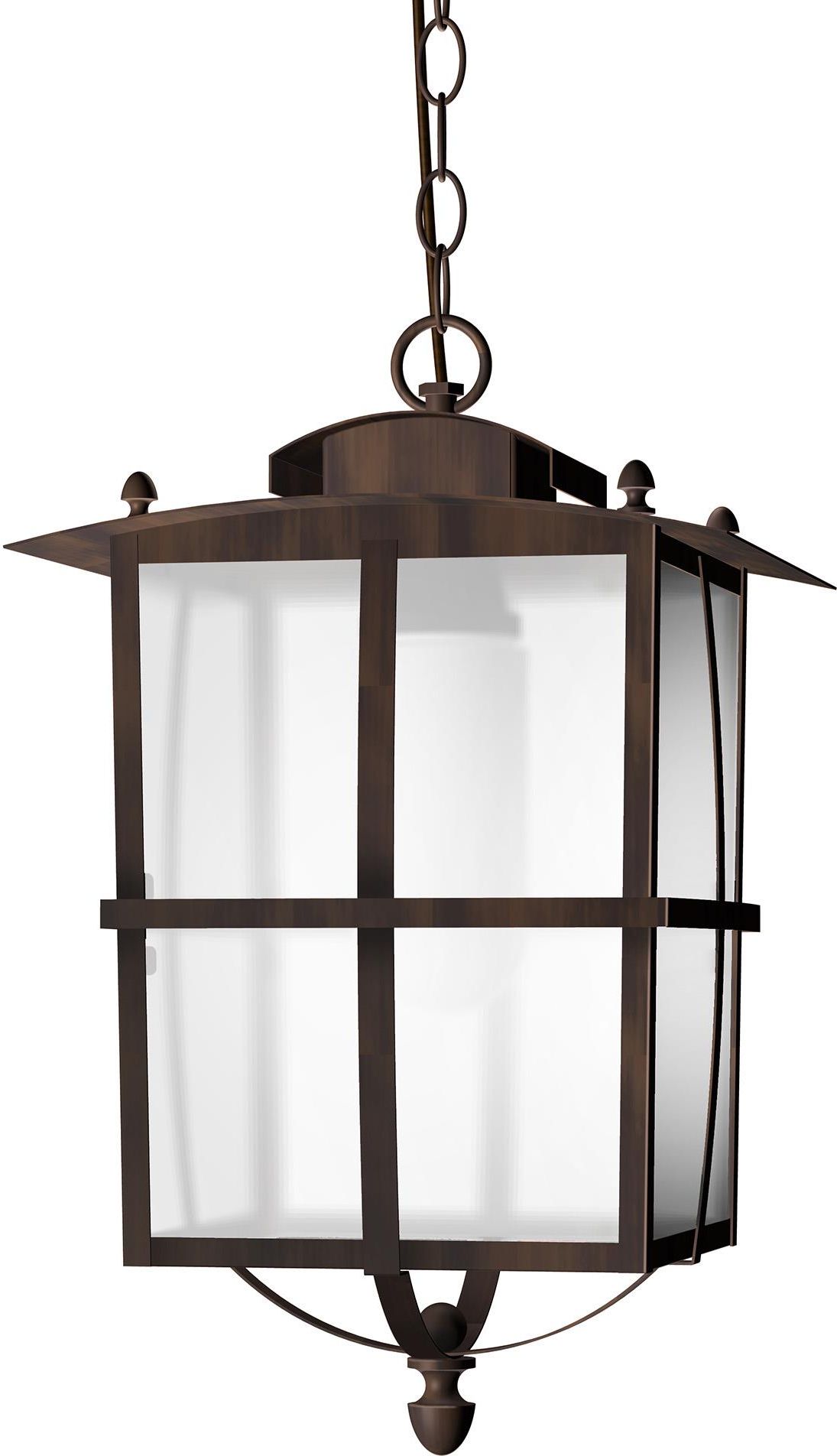 Leds Outdoor Rustica Lampa Wisząca Zewnętrzna Zardzewiały Brąz ...