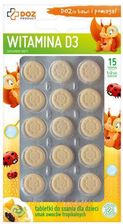 DOZ Product Witamina D3 do ssania dla dzieci 15 tabl. - Opinie i ceny ...