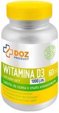 DOZ Witamina D3 1000 j.m. 60 tabl. - Opinie i ceny na Ceneo.pl