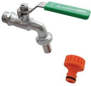 Zawór Calido Zawór kulowy czerpalny mrozoodporny z szybkozłączką 1/2 x 3/4 x 15mm CZ12S - Opinie ...