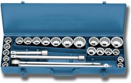 Gedore D 32 EMAU-2 Zestaw nasadek metrycznych i calowych dwunastokątnych 6281310 - Opinie i ceny ...