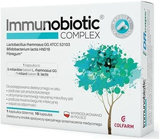 Immunobiotic Complex 10 kaps. - Opinie i ceny na Ceneo.pl