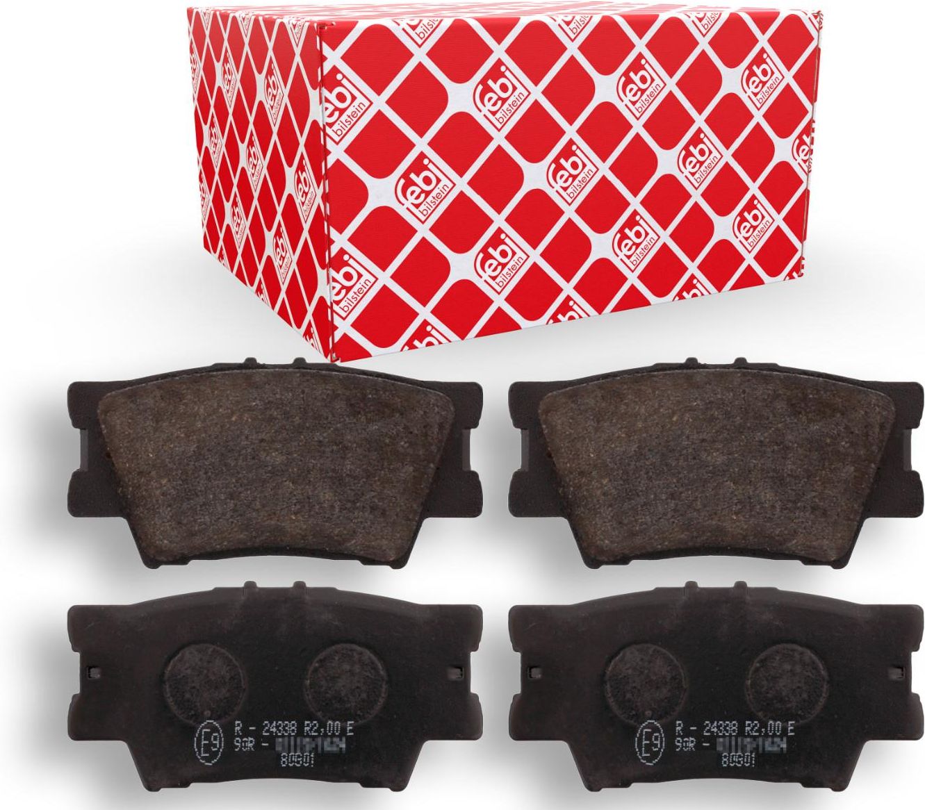 Klocki hamulcowe FEBI BILSTEIN 16651 Zestaw klocków hamulcowych ...