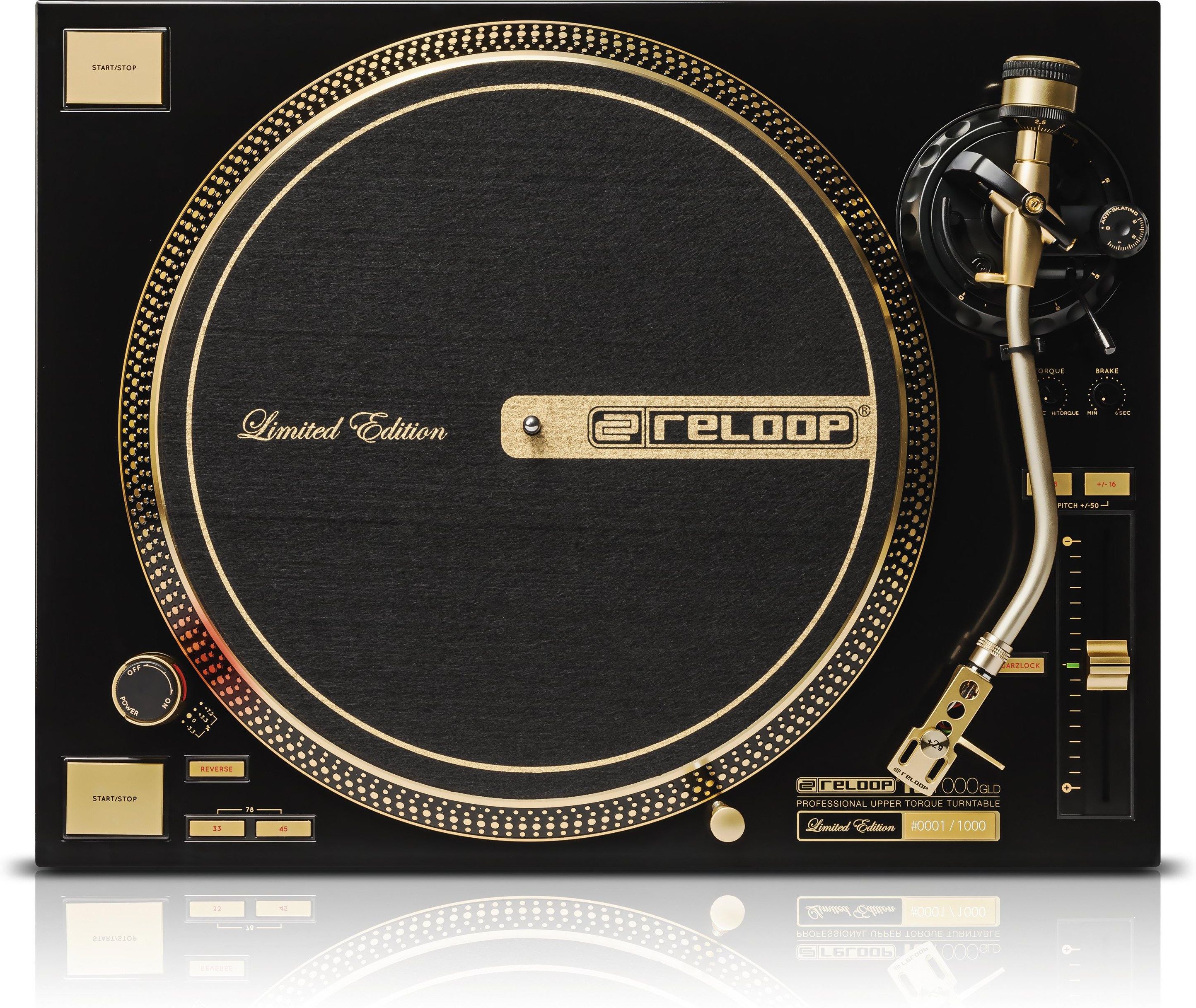Gramofon Reloop RP-7000 GLD - Opinie i ceny na Ceneo.pl