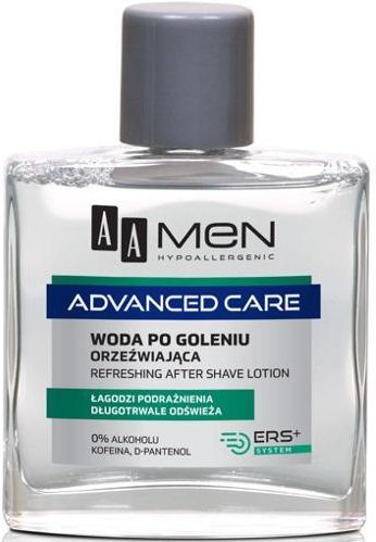 Aa Men Advanced Care Woda Po Goleniu Orzeźwiająca 100 ml - Opinie i ...