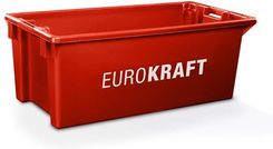 Kaiser+Kraft Obrotowy pojemnik do ustawiania w stos z polipropylenu dopuszczonego do kontaktu ...