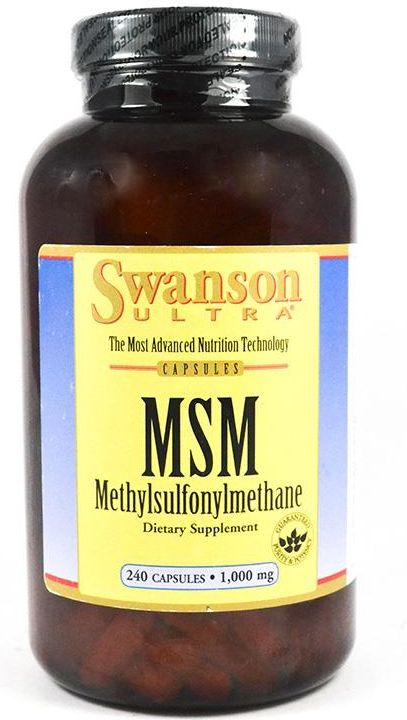 Swanson Ultra MSM 1000 mg 240 kaps. - Opinie i ceny na Ceneo.pl