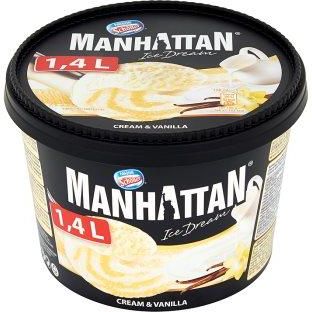 Manhattan Ice Dream Lody śmietankowo-waniliowe 1400 ml - Ceny i opinie ...