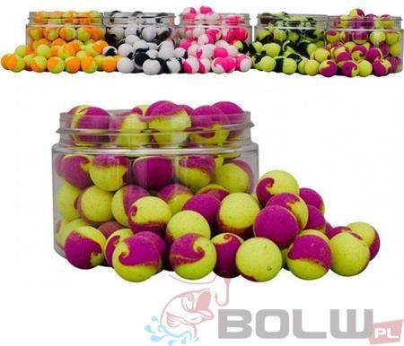 Starbaits Kulki Proteinowe Fluoro Lite Pop Up 2 Tone White/Black 14Mm ...